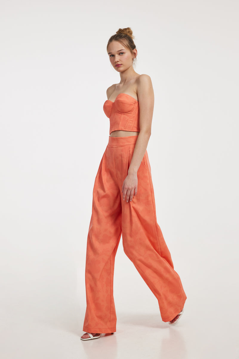 CHARIS TOP CORAL – 57 FASHION BAR